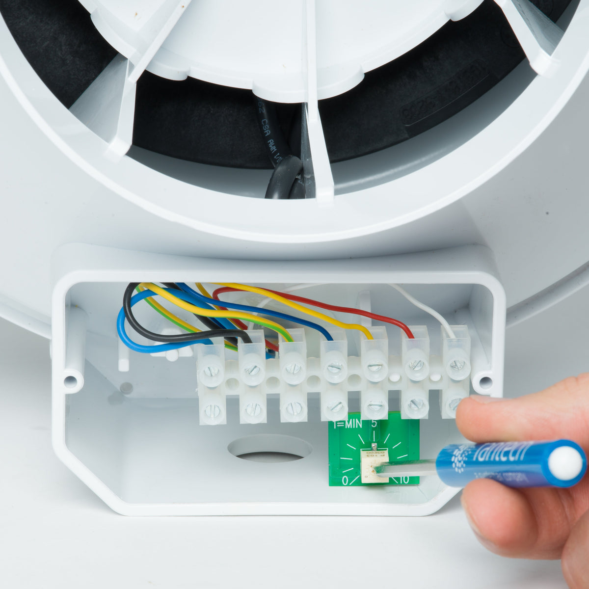 OUT OF STOCK - RN4-EC3 Inline Radon Fan – Radon West Ltd