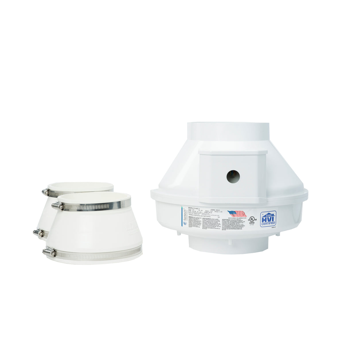 RN4-EC4 Inline Radon Fan – Radon West Ltd